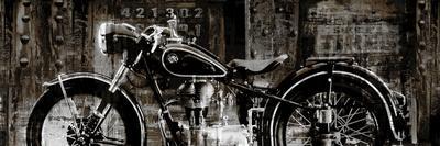 'Vintage Motorcycle' Art Print - Dylan Matthews | Art.com