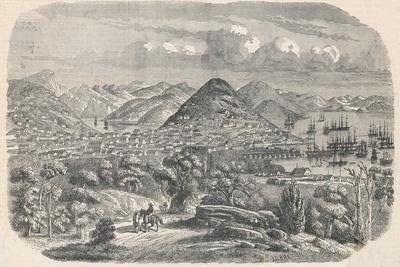 'Early Drawing Depicting California Settlements' Giclee Print | Art.com
