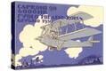 'Early Italian Biplane' Art Print | Art.com