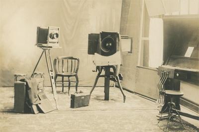 'Early Photographic Equipment' Art Print | Art.com