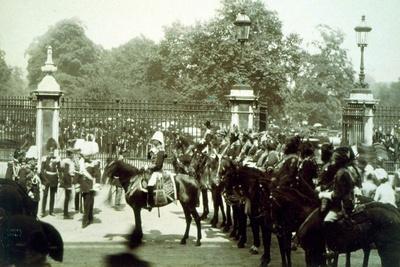 'East India Company Cavalry at Queen Victoria's Golden Jubilee, 1887' Photographic Print | Art.com