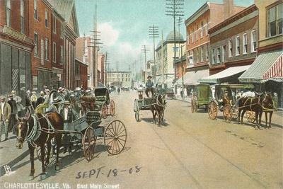 1920s Charlottesville Virginia