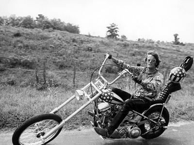 Easy Rider Middle Finger Poster