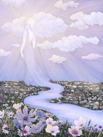 Spirit of River and Sky Color Large Giclee Print - EC Mazur | Art.com