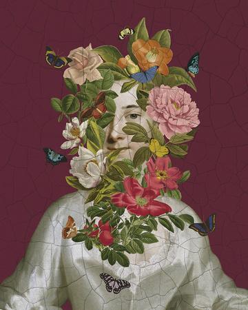 'Floral Felicity' Giclee Print - Eccentric Accents | Art.com