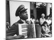 'Navy CPO Graham Jackson Playing Accordian, Crying as Franklin D ...