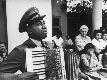 'Navy CPO Graham Jackson Playing Accordian, Crying as Franklin D ...