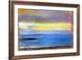 'Edgar Degas Coastal Strip at Sunset' Art Print - Edgar Degas | Art.com