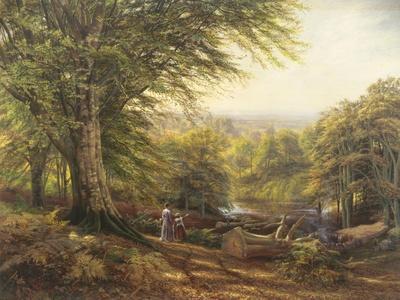 Near Weybridge, Surrey Giclee Print - Edmund G^ Warren | Art.com