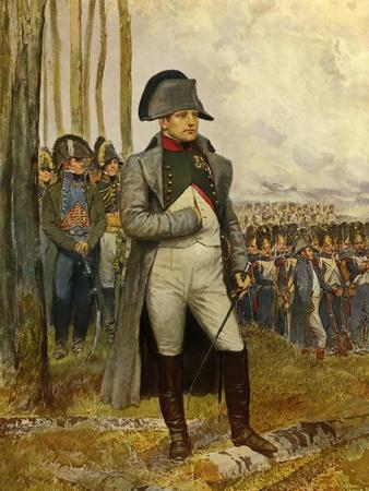 Full Length Portrait of Napoleon I Art Print - Edouard Detaille | Art.com