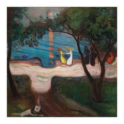 Dance On The Beach Premium Giclee Print - Edvard Munch | Art.com