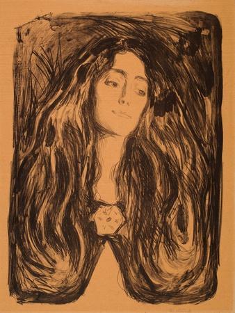 'Madonna, 1903 (Litho)' Giclee Print - Edvard Munch | Art.com