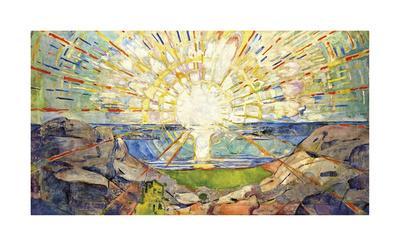 The Sun, 1911 Premium Giclee Print - Edvard Munch | Art.com