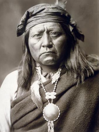'Apache Man, C1903' Photographic Print - Edward S. Curtis | Art.com