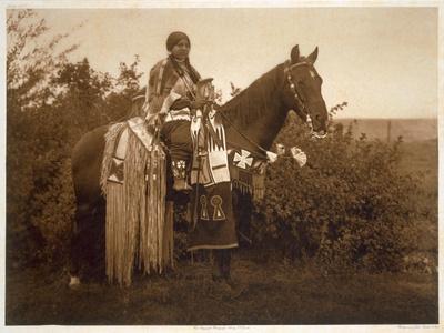 Holiday Trappings - Cayuse, 1910, Photogravure by John Andrew & Son ...