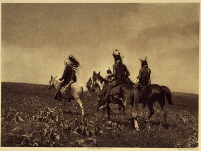 'A Successful Raid for Horses. the Apsaroke Were One of the Most ...