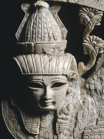 'Egyptian Sphinx in Ivory Imported from Phoenicians, Details, Artefact ...