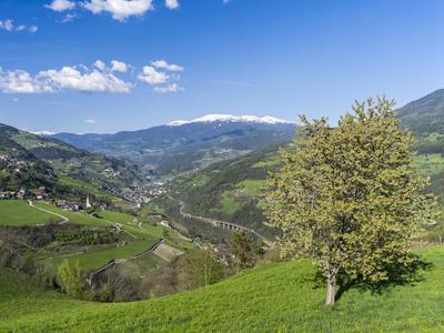 'Eisack Valley Near Klausen and the Brenner Pass, South Tyrol, Italy ...