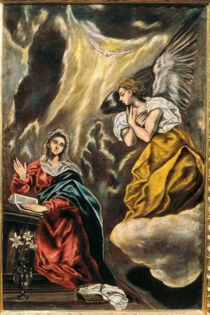 'The Annunciation, 1600-05 (Oil on Canvas)' Giclee Print - El (1541-1614) Greco | Art.com