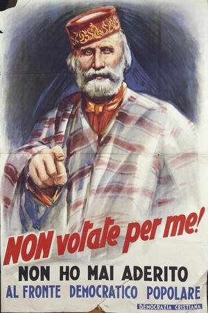 Election Campaign, Christian Democracy Propaganda, Poster Giclee Print ...