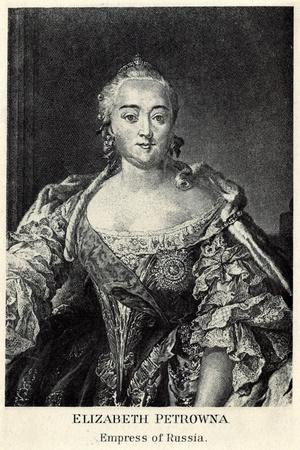 Elizabeth Petrovna - Empress of Russia Art Print | Art.com