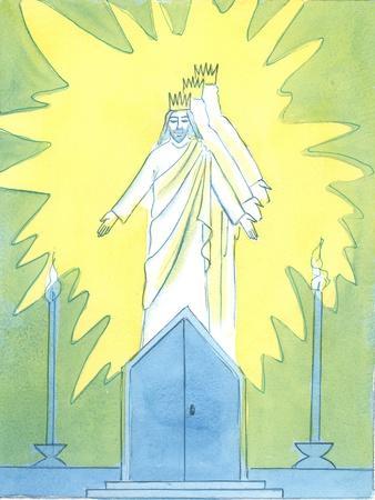 'Christ is Pleased by Our Devotion to Him at the Tabernacle, 2003 (W/C ...