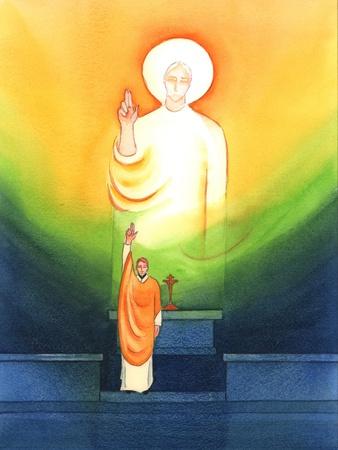 'Christ Speaks and Acts through His Priests, Who Bless and Forgive 'In ...