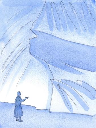 'The Lord Showed Me a Person with a Little Pebble in Her Hand, Which ...