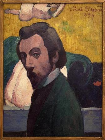 'Self-Portrait. Painting by Emile Bernard (1868-1941). Oil on Canvas ...