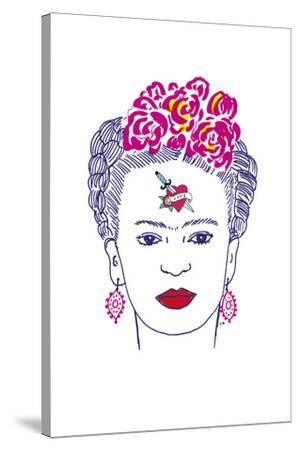 Mexicana - The Artist Stretched Canvas Print - Emilie Ramon | Art.com