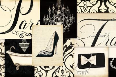 Emilys Boudoir Collage Art Print - Emily Adams | Art.com