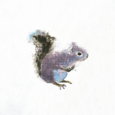 'Into the Woods V on White' Art Print - Emily Adams | Art.com