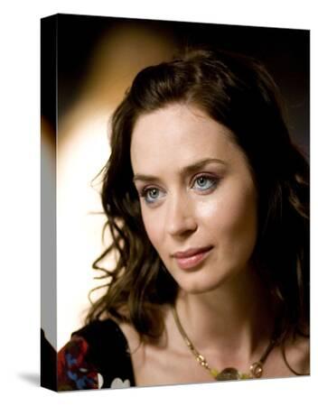 Emily Blunt Stretched Canvas Print | Art.com