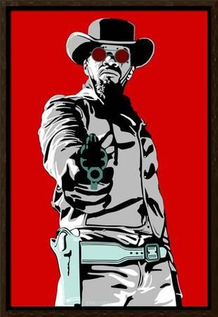 Django Unchained Jamie Foxx Poster