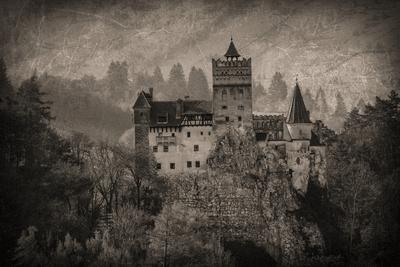 'Transylvania, Historic gothic castle in autumn.' Premium Photographic ...