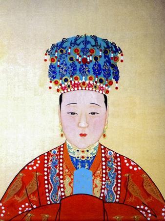 'Empress Xiaoduanwen, Chinese consort of Hong Taiji during the Qing ...