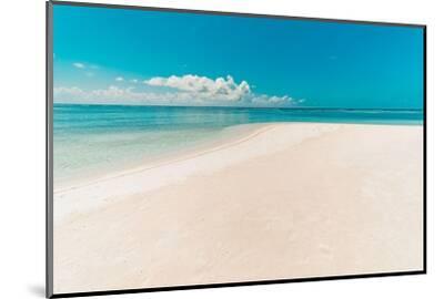 Empty beach scene for sea sand sky concept. Summer beach background ...