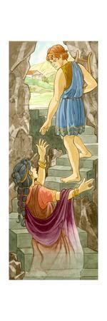 'Orpheus and Eurydice, Greek and Roman Mythology' Art Print ...