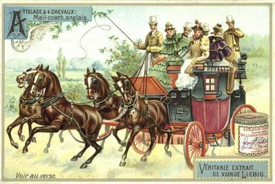 English Mail Coach Giclee Print | Art.com