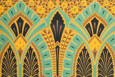 'Vintage Victorian Textile Pattern Design' Giclee Print - English | Art.com