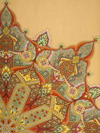 'Vintage Victorian Textile Pattern Design' Giclee Print - English | Art.com