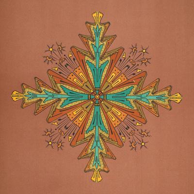 'Vintage Victorian Textile Pattern Design' Giclee Print - English | Art.com