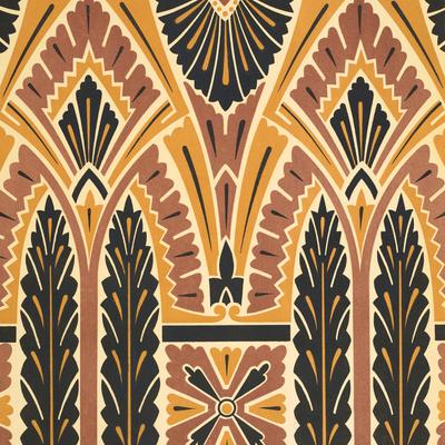 'Vintage Victorian Textile Pattern Design' Giclee Print - English | Art.com