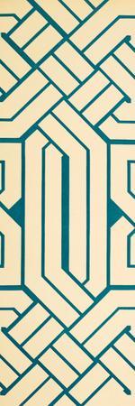 'Vintage Victorian Textile Pattern Design' Giclee Print - English | Art.com