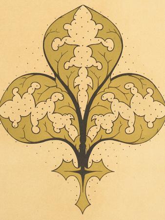 'Vintage Victorian Textile Pattern Design' Giclee Print - English | Art.com