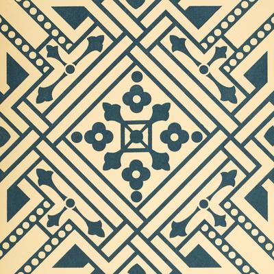 'Vintage Victorian Textile Pattern Design' Giclee Print - English | Art.com