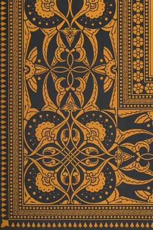 'Vintage Victorian Textile Pattern Design' Giclee Print - English | Art.com