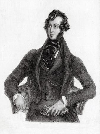 'Engraving of Edward George Earle Lytton Bulwer-Lytton' Giclee Print ...