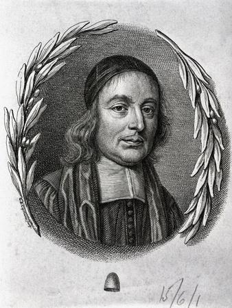 'Engraving of Mathematician John Wallis' Giclee Print | Art.com