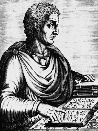 'Engraving of Pliny the Elder' Giclee Print | Art.com